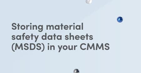 Storing Material Safety Data Sheets (MSDS) | Fiix